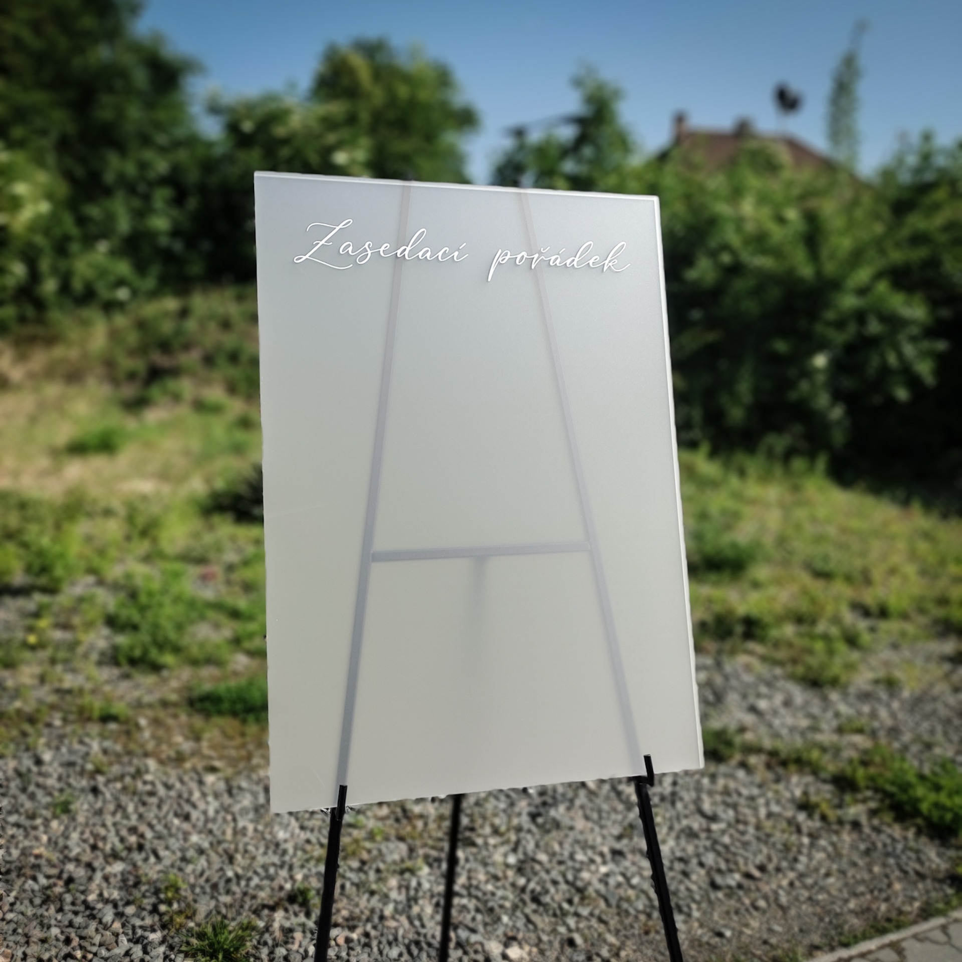 Půjčovna plexi cedulí